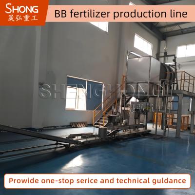 China Plug-and-Play BB Fertilizer Blending Line with Rapid Deployment and 1-10t/h Production Capacity for sale