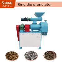 China Ring Die Granulator for Organic Fertilizer Production with 1.2 Tons per Hour Capacity and Ring Die Press Technology for sale
