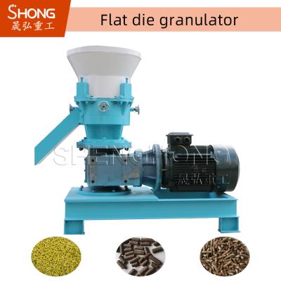 China Cow Manure Fertilizer Pellet Machine , Carbon Steel / SS Granules Manufacturing Machine for sale
