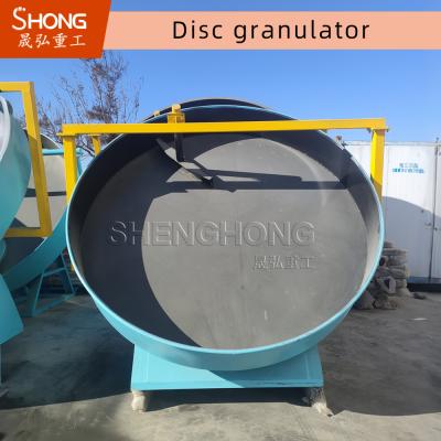 China Professional Disc Pelletizer For Organic Compound Fertilizer 1-8 TPH Capacity for sale
