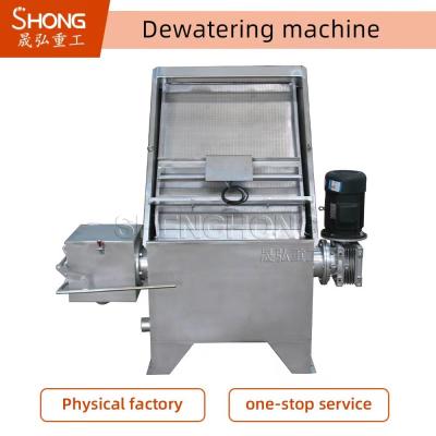 China Sludge / Manure Dewatering Equipment 8 - 9T/H Capacity for Organic Fertilizer Production Line for sale