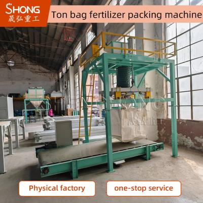 China 15 TPH Automatic Fertilizer Packaging Machine with Stainless Steel Contact Parts for Granules and Powder for sale