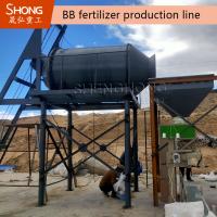 China NPK Bulk Blending Fertilizer Production Plant with PLC Control System, 5-7 Tons Per Hour, and Customizable Formulations for sale