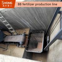 China NPK Bulk Blending Fertilizer Production Line with 5-7 Tons Per Hour Capacity, PLC Control System, and Customizable Design for sale