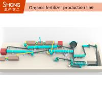China 10t/H Organic Fertilizer Production Line for Chicken Manure for sale