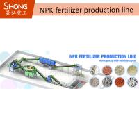 China NPK Compound Fertilizer Production Line for Granulated Pellets for sale