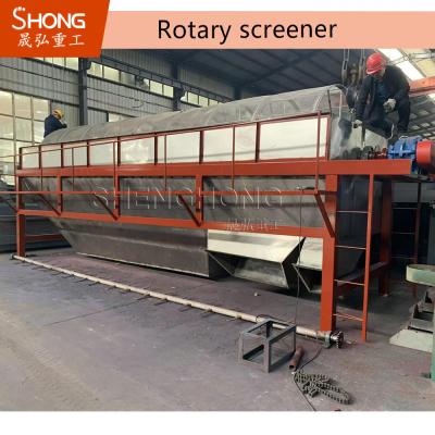 China Vibratory Screening Machine 1.2x4m for 2-10mm Granules 98% Granulation Rate for sale