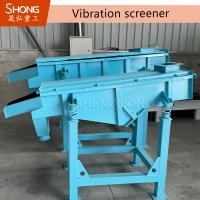 China High Screening Efficiency Vibration Screener with Low Energy Consumption and 12 Months Warranty for sale