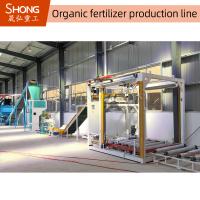 China 1-20 Tons/Hour Processing Capacity Organic Fertilizer Production Line One Mixing And Stirring Technology for sale
