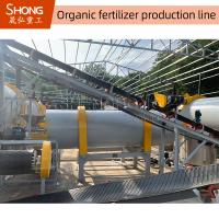China Livestock Manure Organic Fertilizer Production Line 380V organic fertilizer production line for sale