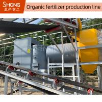 China Chicken Dung Organic Fertilizer Production Plant 5t/H 75kw organic fertilizer production line for sale
