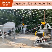 China Chicken Manure IOrganic Fertilizer Production Line Plant for sale