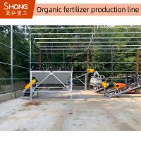 China Cow Dung Npk Organic Production Line Fertilizer Granules Equipment for sale