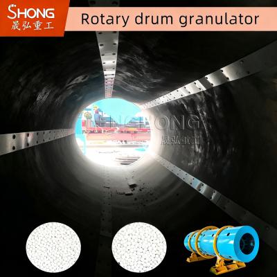 China High Granulation Rate Rotary Drum Granulator with Compact Footprint for 1-10mm Manure Pellet Machine for sale