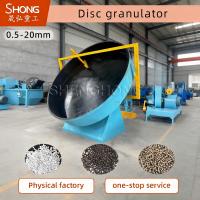 China High Capacity Low Maintenance Disc Granulator for Uniform Spherical Fertilizer Pellets for sale
