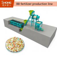 China High Capacity BB Fertilizer Production Line with Uniform Blending and Automated Operation for NPK Compound Fertilizer for sale