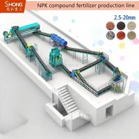 China Roll Extrusion Granulator for NPK Fertilizer Production Line with 9-10t/h Capacity and Oval Shape Granules via One-time Extrusion Molding for sale