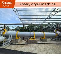 China Rotary Drum Dryer with 50-600℃ Temperature Range and 1-50t/h Production Capacity Including Fan Blower for sale
