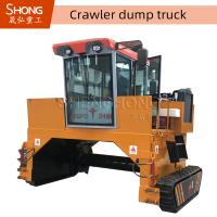 China 2600mm Working Width Diesel Oil Powered Fermentation Compost Equipment with 1000-1200mm Tipping Height Crawler Tipping Machine for sale