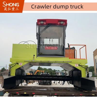China 236HP Carbon Steel Large Capacity Compost Turner for Organic Fertilizer Production for sale