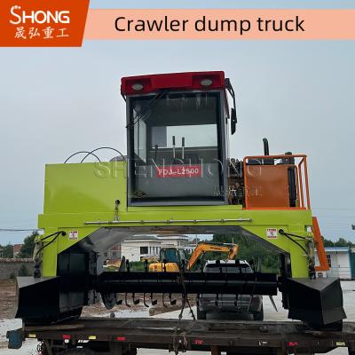 China Carbon Steel Diesel Engine Compost Turner with Hydraulic Lifting for Efficient Fertilizer Production for sale