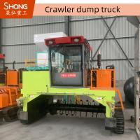China Self-Propelled Compost Turner for Aerobic Fermentation with Carbon Steel or Stainless Steel Construction for sale