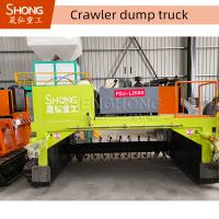China Self Propelled Carbon Steel Compost Turner for Organic Fertilizer with 400-500 m3/h Capacity for sale