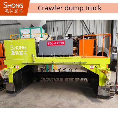 China 50 T/H Capacity Self-Propelled Compost Windrow Turner For Animal Dung Organic Fertilizer Production Line for sale