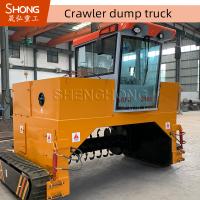 China 12 Month Warranty 1000kg Capacity Diesel Oil Fuel Fermentation Compost Equipment and Crawler Tipping Machine for sale