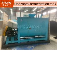 China Organic Compost Fermentation Tank 3-5CBM Capacity 4710*1700*2500mm Dimensions for 8-10 Hours High-Temperature Fermentation for sale