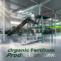 China Organic Fertilizer Production Line Compost Making Machine for 1-20 Thousand Tons Per Year with Below 10% Moisture Using Chicken Manure for sale