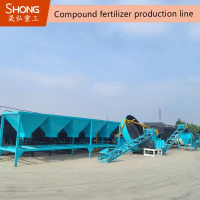China 5t/h Capacity Rotary Granulator for NPK Compound Fertilizer with 100,000 Tons Annual Output for sale