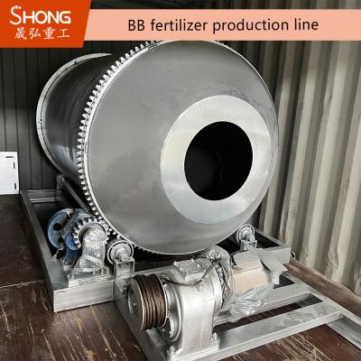 China BB Fertilizer Production Line with 5-7 Tons Per Hour Capacity, PLC Centralized Control, and Customizable Fertilizer Blending Equipment for sale