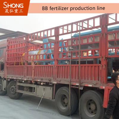 China PLC Controlled BB Fertilizer Production Line with 10–30 t/h Capacity for Custom NPK Blending for sale