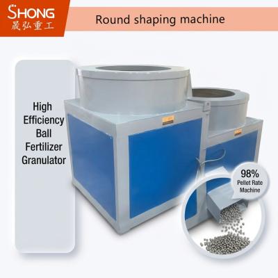 China Rounding and Shaping Machine for Ball Shape Fertilizer Granules with 98% Pellet Rate and Continuous Operating for sale