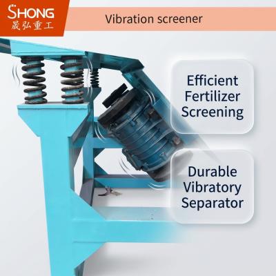 China Vibratory Separator Machine with Adjustable Amplitude and Frequency, 12 Months Warranty, ISO9001 Certified for Efficient Fertilizer Screening for sale