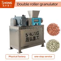 China 22kw Power Double Roller NPK Fertilizer Machine with 2.5-3.5 Ton Per Hour Capacity and Carbon Steel Construction for sale