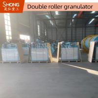 China NPK 380V Fertilizer Granulator Machine with Carbon Steel Construction and Double Roller Design for Ball Shape Granules for sale