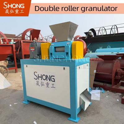 China 18.5KW Double Roller Granulator with 186*300mm Roller Size for 2%-8% Moisture Fertilizer Production for sale