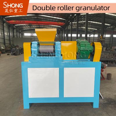China Double Roller Granulator for NPK Fertilizer Making with 22KW Power and Dry Granulation Technology for sale