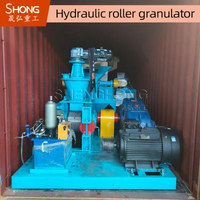 China Hydraulic Roller Extrusion Granulator with Adjustable Speed and Dry Granulation Process for 2-10mm Pellets for sale