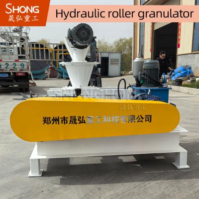China 22KW Carbon Steel Double Roller Granulator for Fertilizer with 1-4 t/h Capacity for sale