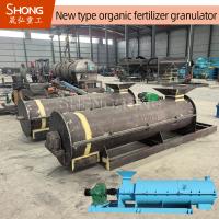 China Carbon Steel Organic Fertilizer Granulator Machine with 3-5 Ton/Hour Capacity for 20%-40% Moisture Straw Compost for sale