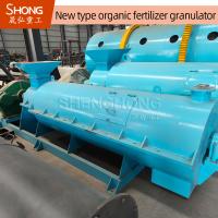 China Custom Capacity High Efficiency Wet Type Organic Fertilizer Granulator Machine for Fertilizer Pellets for sale