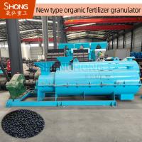 China High Capacity Organic Fertilizer Granulator for Energy Saving Spherical Granules Production for sale