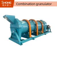 China Carbon Steel High Capacity Organic Fertilizer Granulator for Ball Shape Granules for sale