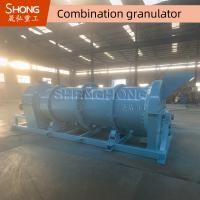 China Stirring Tooth-Drum Granulator for Organic Fertilizer with 90% Granulation Rate, 20%-40% Feed Moisture, and 100% Organic Content for sale