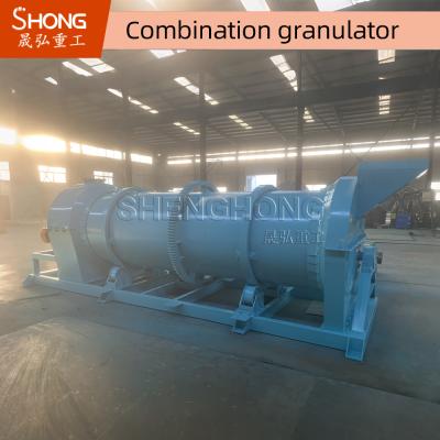 China Stirring Tooth-Drum Granulator for Organic Fertilizer with 90% Granulation Rate, 20%-40% Feed Moisture, and 100% Organic Content for sale