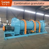 China New Type Organic Fertilizer Granulator with Rotary Drum for High Granulating Rate (90%) and Ball Shape Granules Without Binder for sale