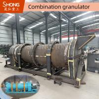 China SHENGHONG Organic Fertilizer Granulator for Wet Materials 20-40% Moisture for sale
